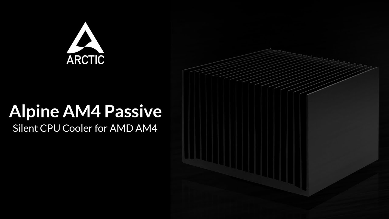 Arctic Alpine 12 And AM4 Passive Review : Silent CPU Cooler