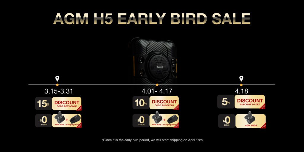 AGM H5 Impression - World’s First Rugged Smartphone With Android 12